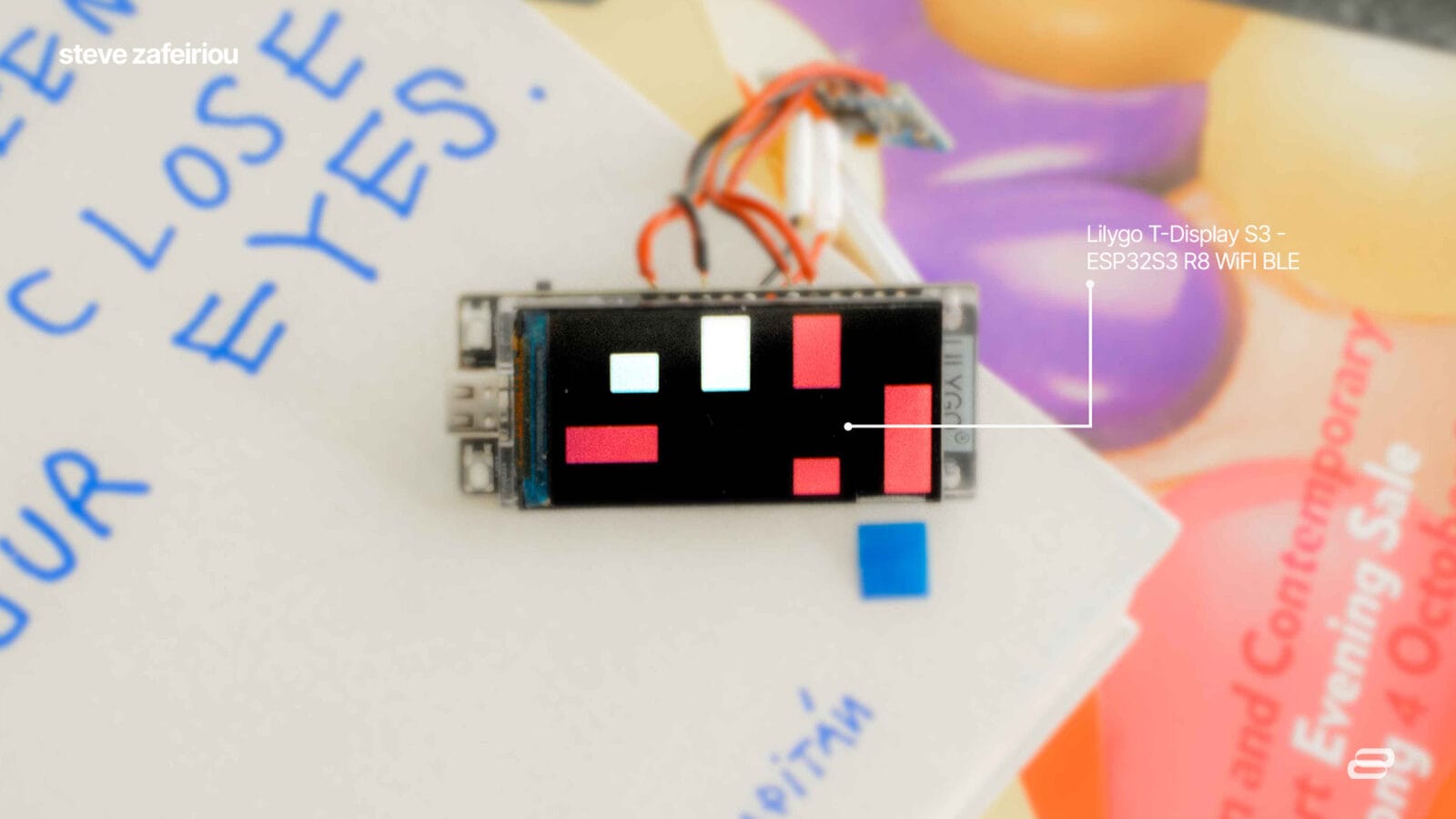 ESP32 Microcontroller Interactive Art: How "Choice" Translates Movement ...