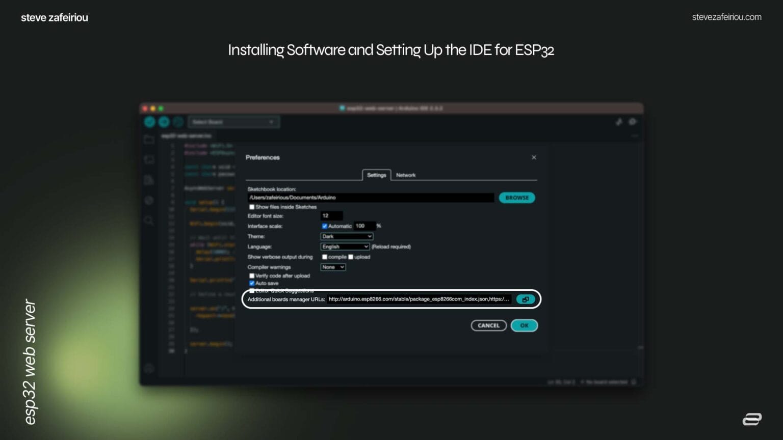 How to Create an ESP32 Web Server to Control Interactive Art ...
