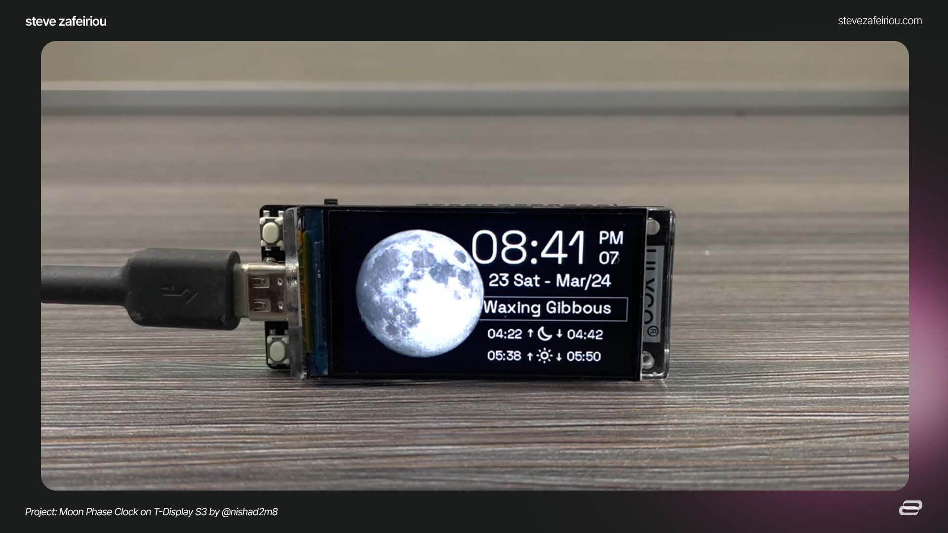 Step-by-Step Guide for the LilyGO T-Display S3 setup | Steve Zafeiriou